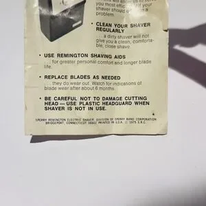 Remington | Grooming | Vintage 975 Remington Mark Iii Electric Razor ...